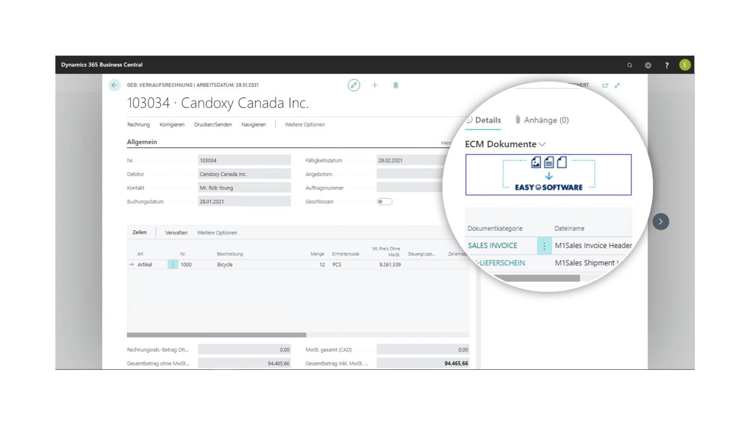 The easy Microsoft Dynamics Navision interface