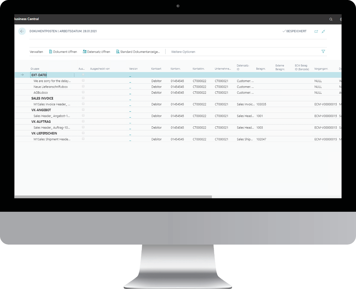 easy DMS Add-on for Dynamics 365 Business Central